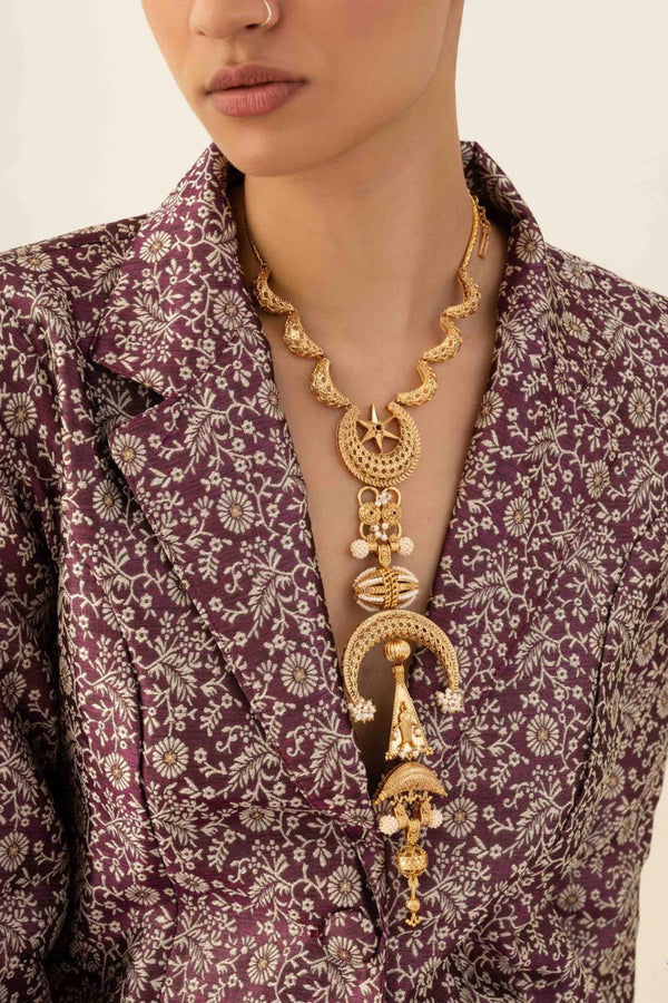 Basra Tie Necklace - Elahe