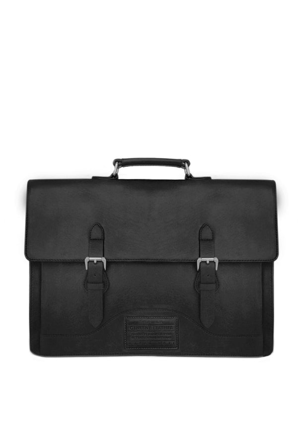 Nappa Dori - Black Norman Laptop Bag - Elahe