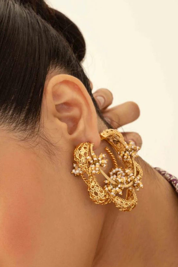 Basra Rattan Hoops - Elahe