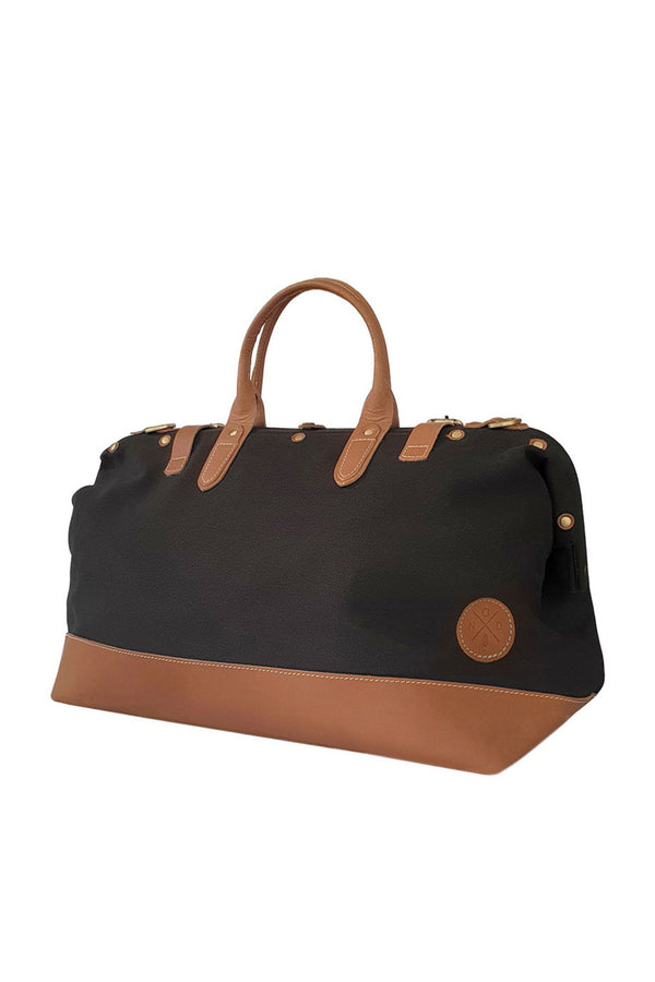 Nappa Dori - Black Weekender Bag - Elahe