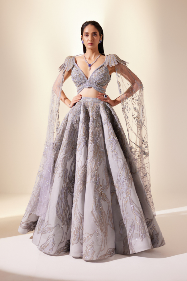 Adaara Couture - Land Of Fantasia Lehenga Set - Elahe