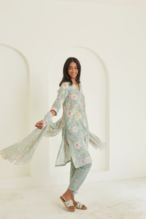 Surmaye - Bliss Kurta Set - Elahe