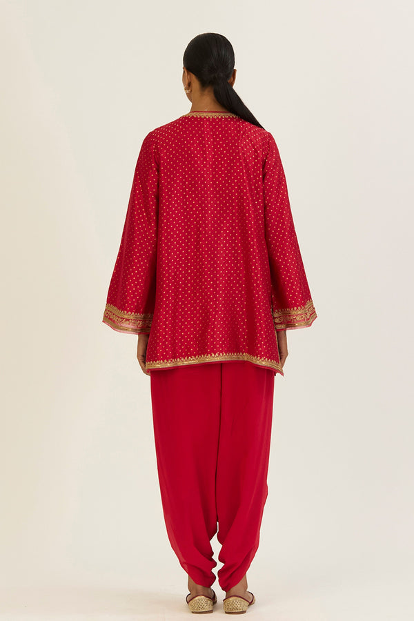 Lajjoo C - Rini Red Tunic - Elahe