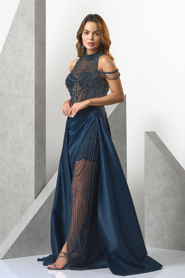 Eli Bitton - Beeri Pearl Princess Evening Gown - Elahe