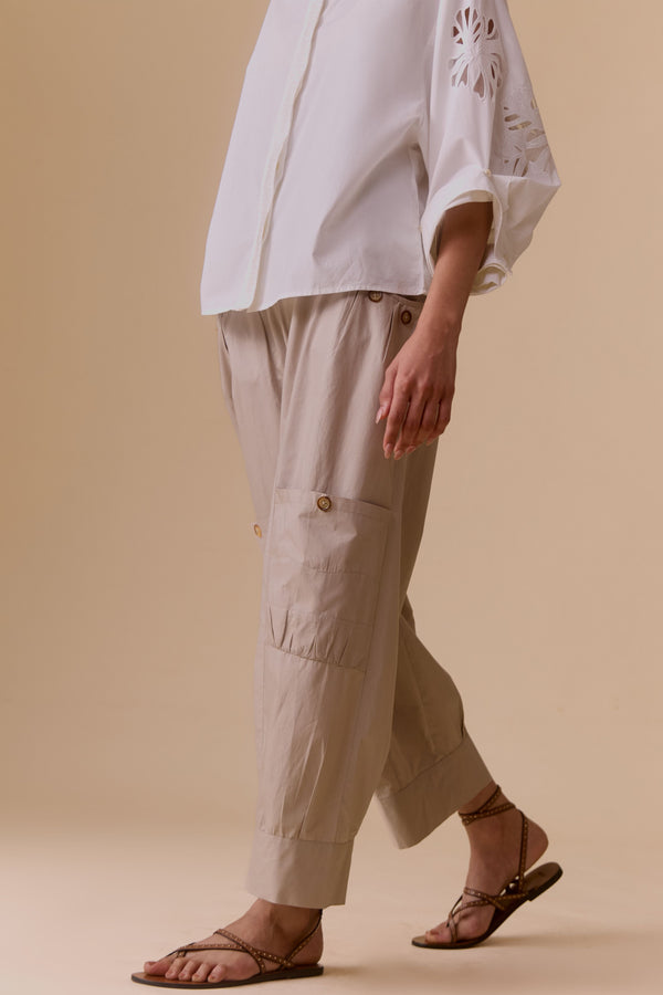 Bunka - Beige Manya Pant - Elahe