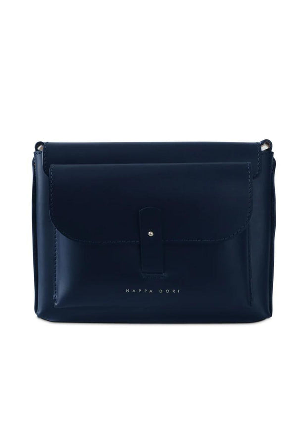 Nappa Dori - Navy Blue Wielder Laptop Bag Small - Elahe