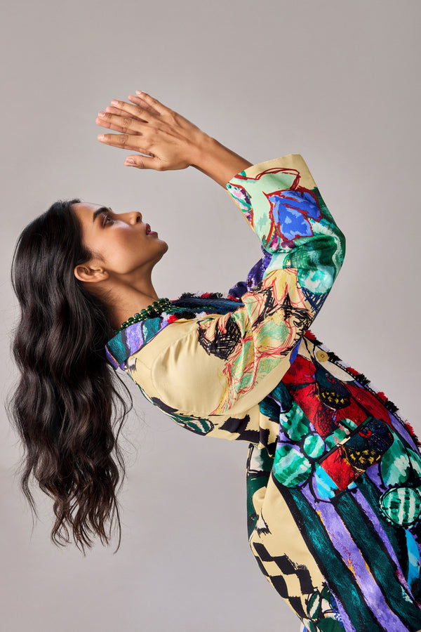 Saaksha & Kinni - Vintage Block Evie Blazer - Elahe