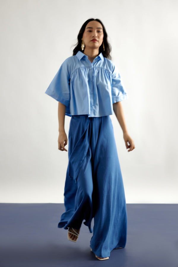 Echo Studio - Echo Cropped Shirt - Elahe