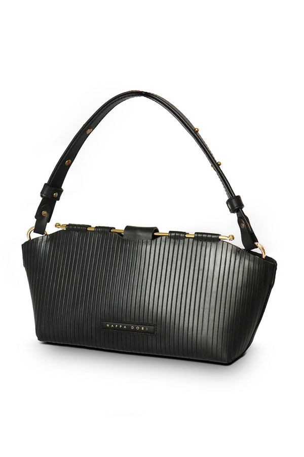 Nappa Dori - Black Valerie Shoulder Bag - Elahe