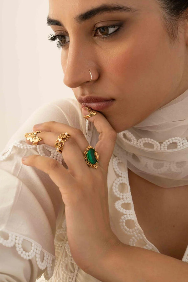 Chand Saaj Ring Stack - Elahe