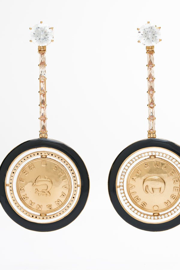 Aulerth X Shivan & Narresh - Numisma Orbit Earrings - Elahe
