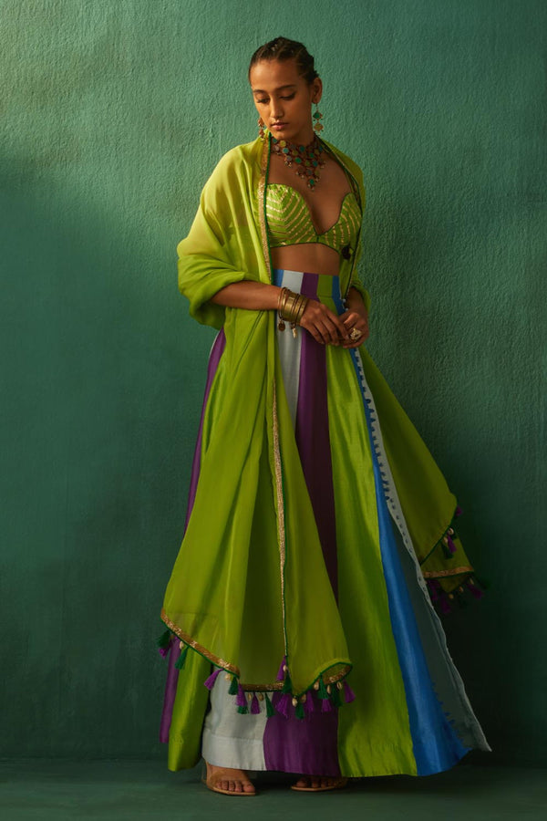 Aapro - Kumudani Lehenga Set - Elahe