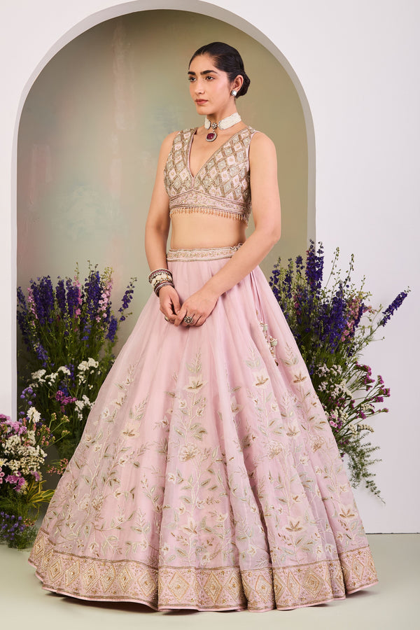 Sue Mue - Sahar Lehenga Set - Elahe