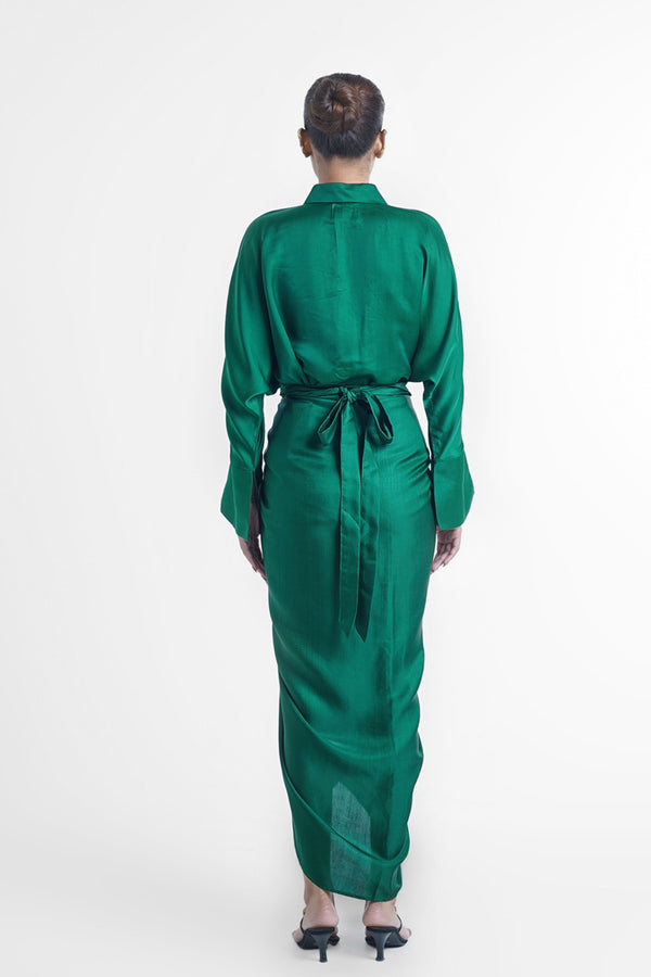 Shriya Singhi - Green Gigi Co-ord Set - Elahe