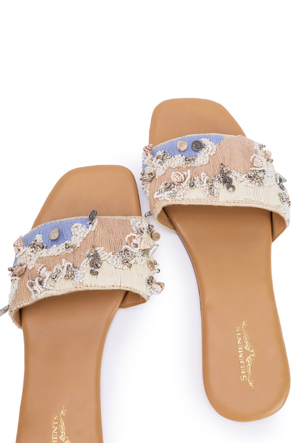 5 Elements by Radhika Gupta Footwear - Saachi Slider - Elahe
