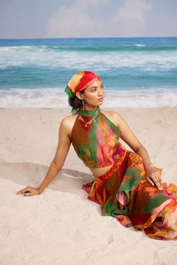 Siddhartha Bansal - Free Fallin Co-ord Set - Elahe