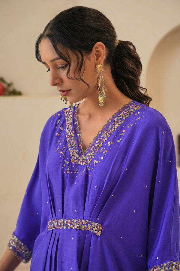 Pita Nila - Ariana Kaftan in Purple - Elahe