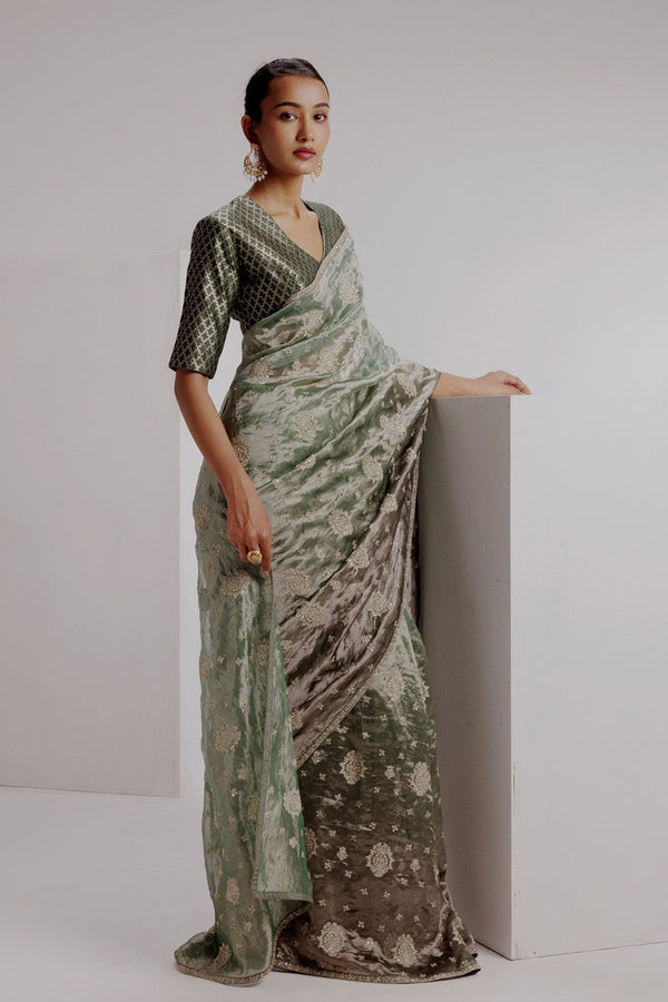 Taisha - Saiba Saree Set - Elahe