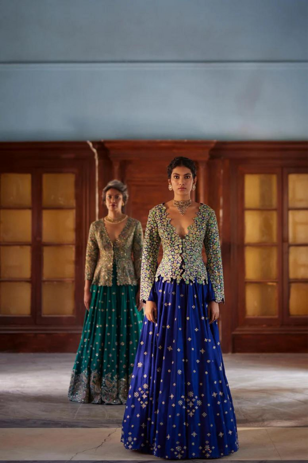 Mrunalini Rao - Apsara Jacket Set - Elahe
