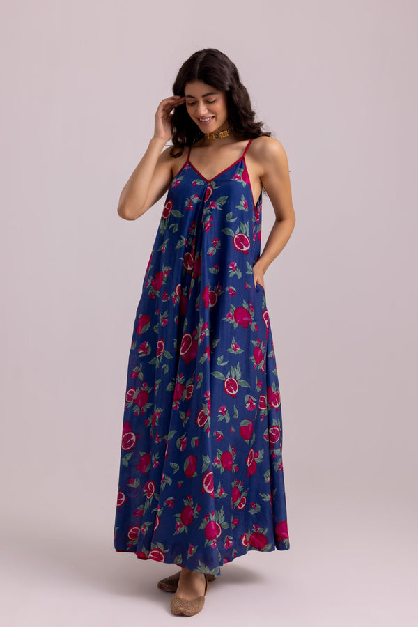 Label Shreya Sharma - Maria Blue Dress - Elahe