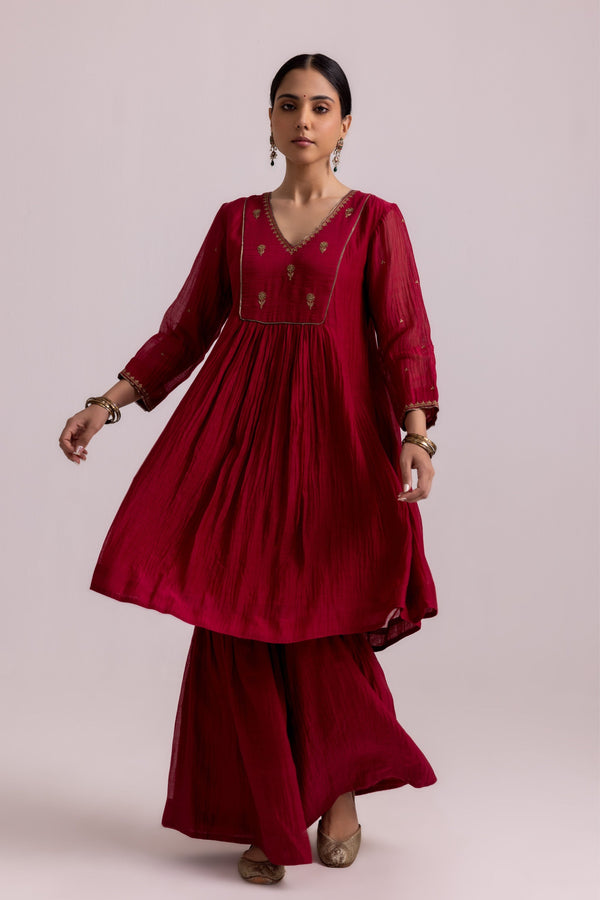 Label Shreya Sharma - Rimi Sharara Set - Elahe