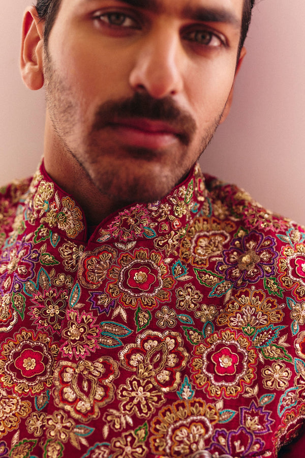 Mrunalini Rao Menswear - Anvit Bandi Set - Elahe