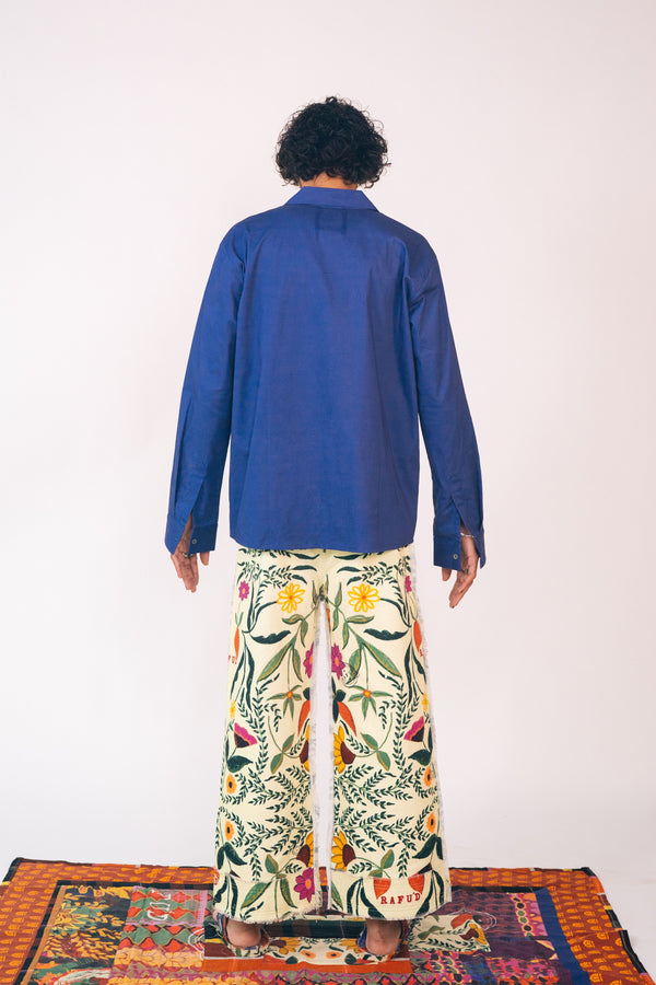 Rafu'd - Chappai Blue Shirt - Elahe