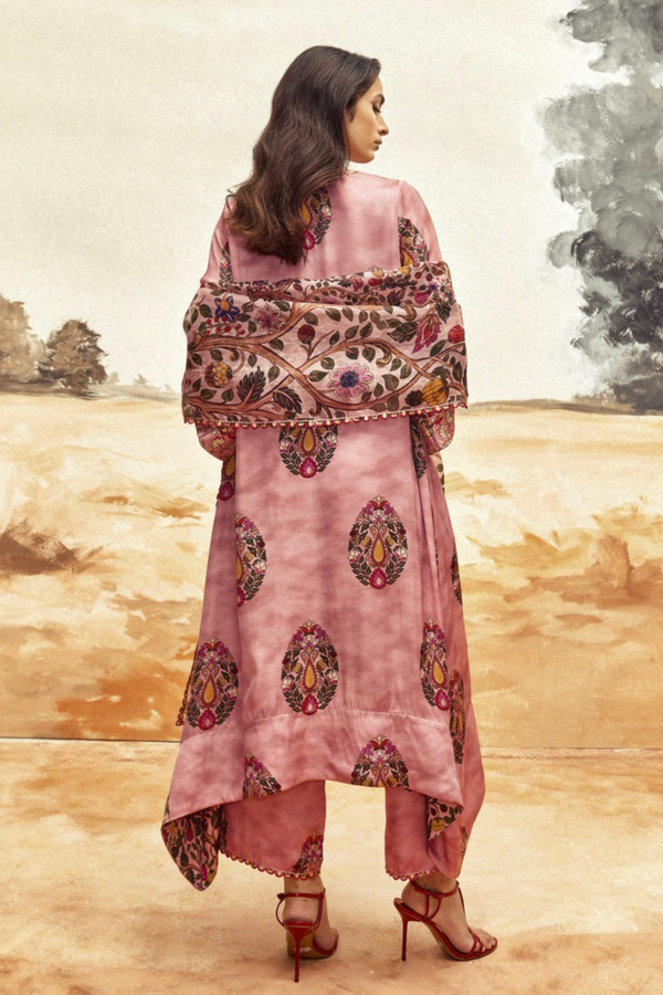 Punit Balana - Dusky Pink Kurta Set - Elahe