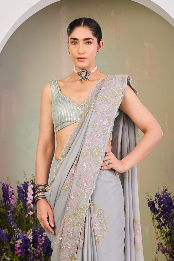 Sue Mue - Aeeba Saree Set - Elahe