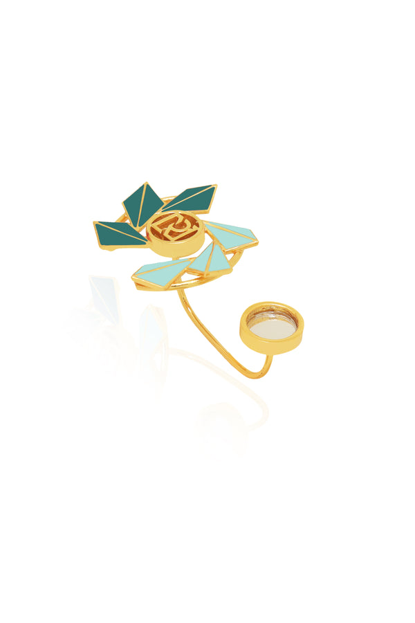 Blue Cressida Ring - Elahe