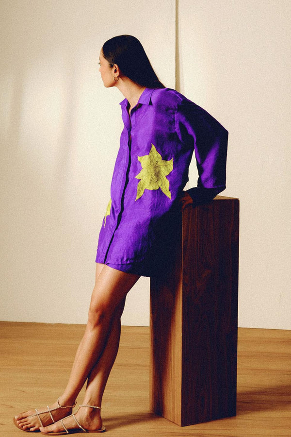 Kavya Singh Kundu - Remy Purple Co-ord Set - Elahe