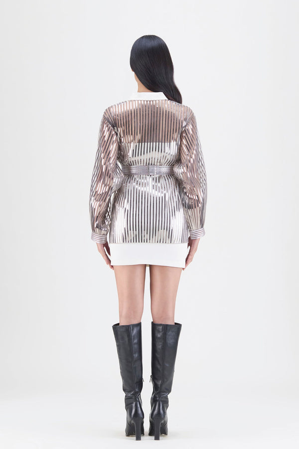 Amit Aggarwal - Pearl Structured Top - Elahe