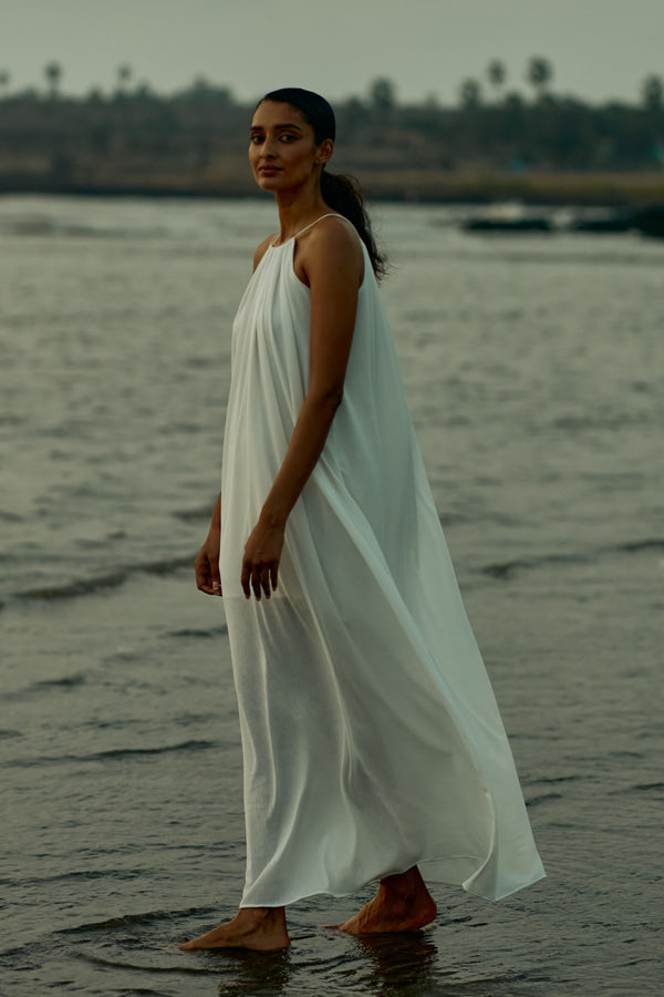 Ankita Dharman - White Sunna Maxi - Elahe