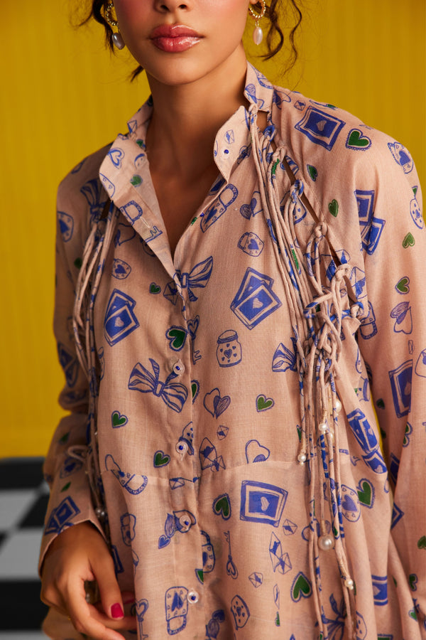 ZIP BY Payal & Zinal - Heart Strings Chic Top - Elahe