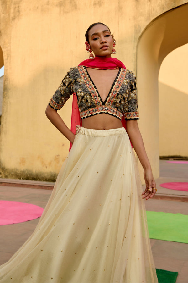 Swati Vijaivargie - Chand Lehenga Set - Elahe