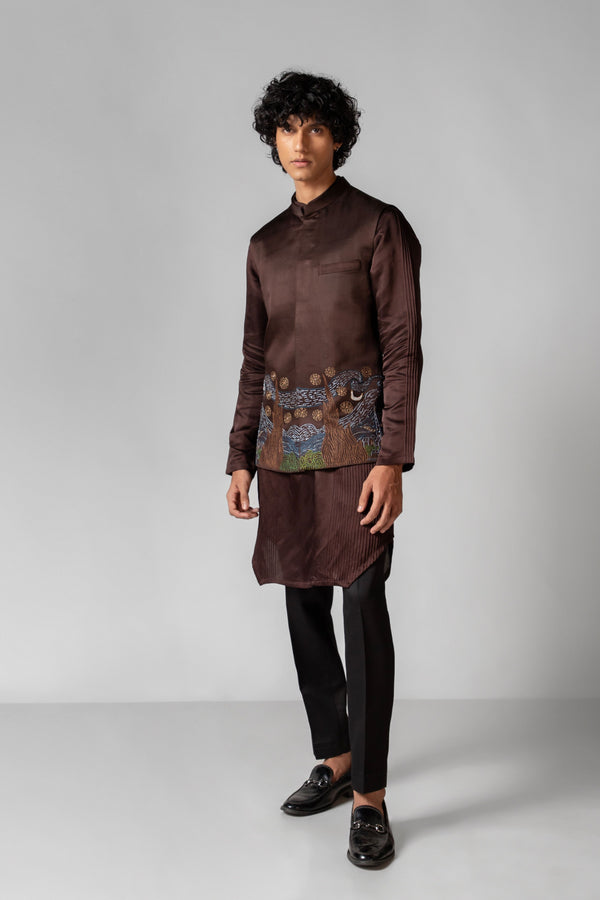 Paarsh Menswear - The Starry Night Kutra Set - Elahe