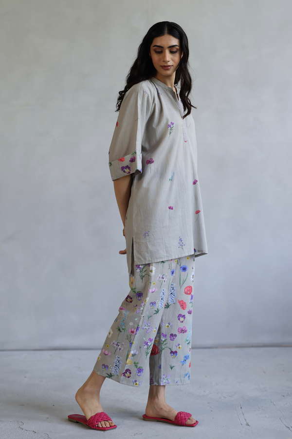 Roza Pret - Cocoa Poppy Pants - Elahe
