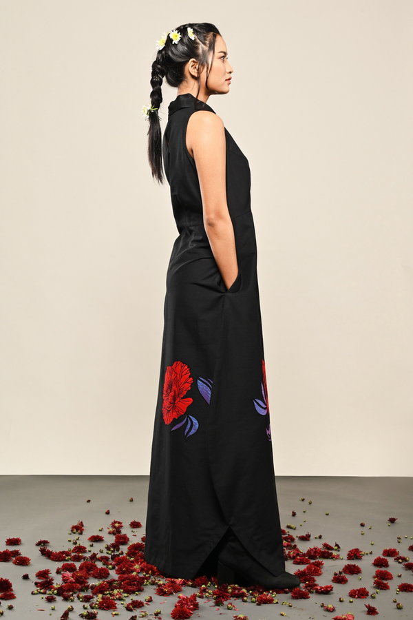 Taika By Poonam Bhagat - Poppy Love Cocoon Poppy Dress - Elahe