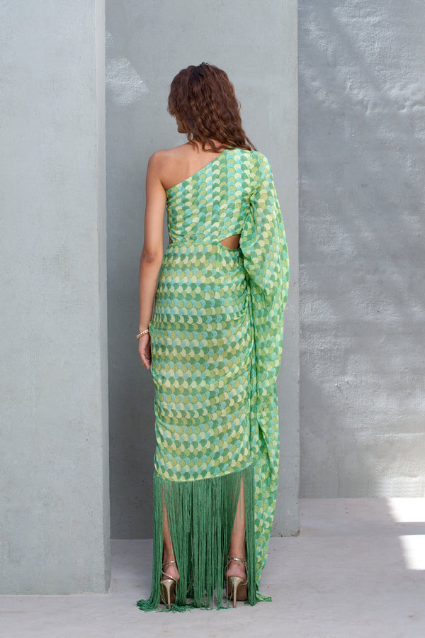 Rishi and Vibhuti - Pixie Leaflet Dress - Elahe