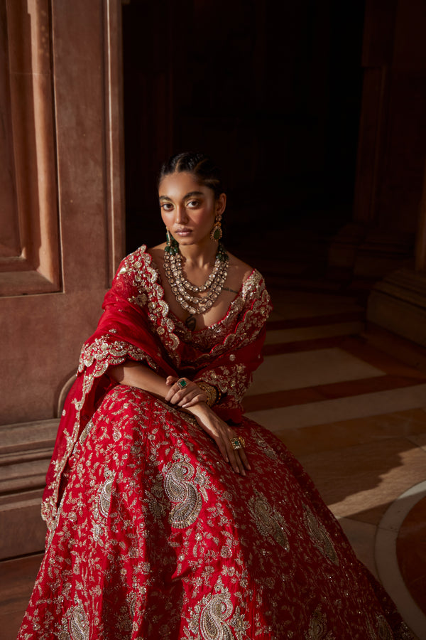 Mrunalini Rao - Nemali Lata Lehenga - Elahe