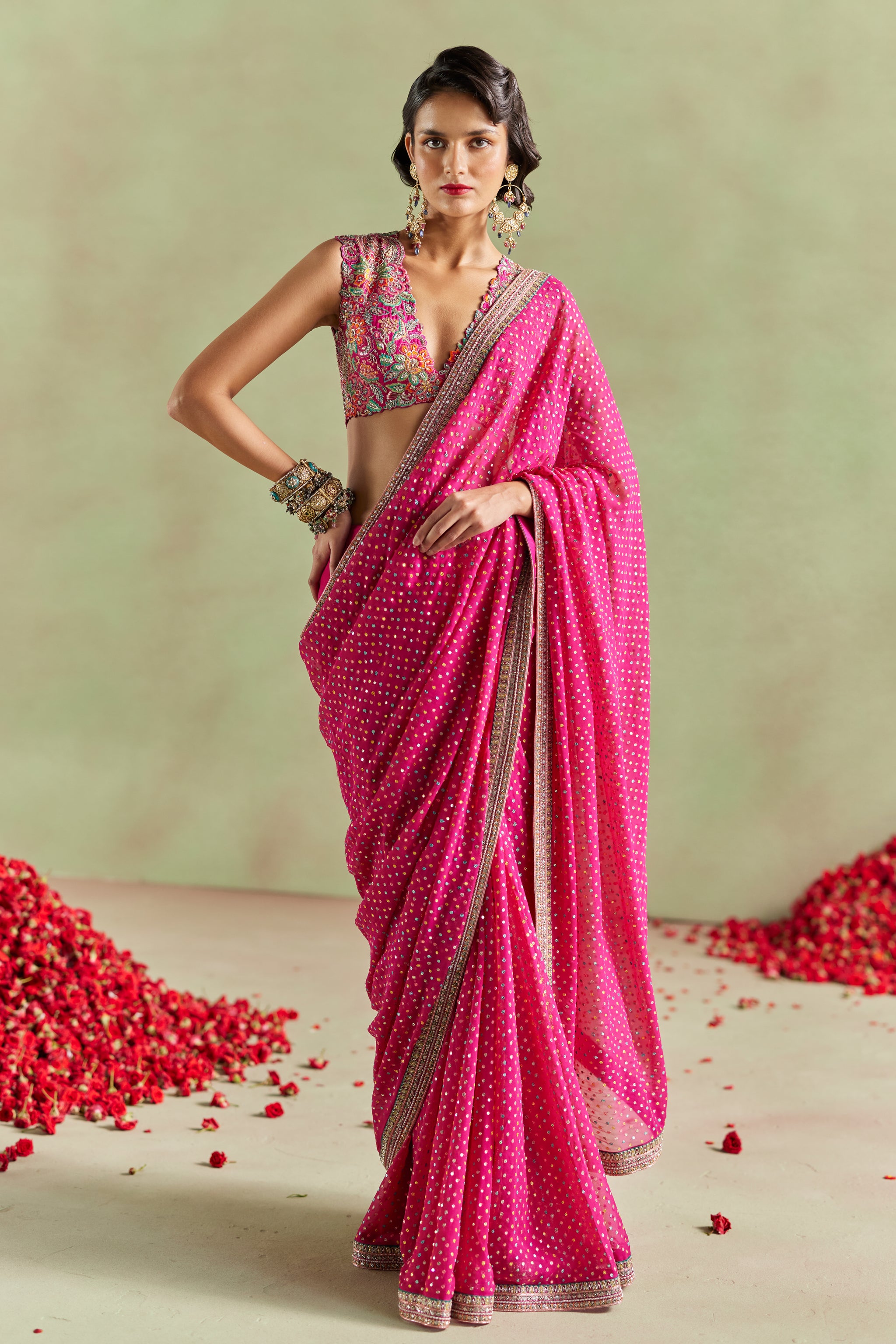 Mrunalini Rao - Mythili Saree - Elahe