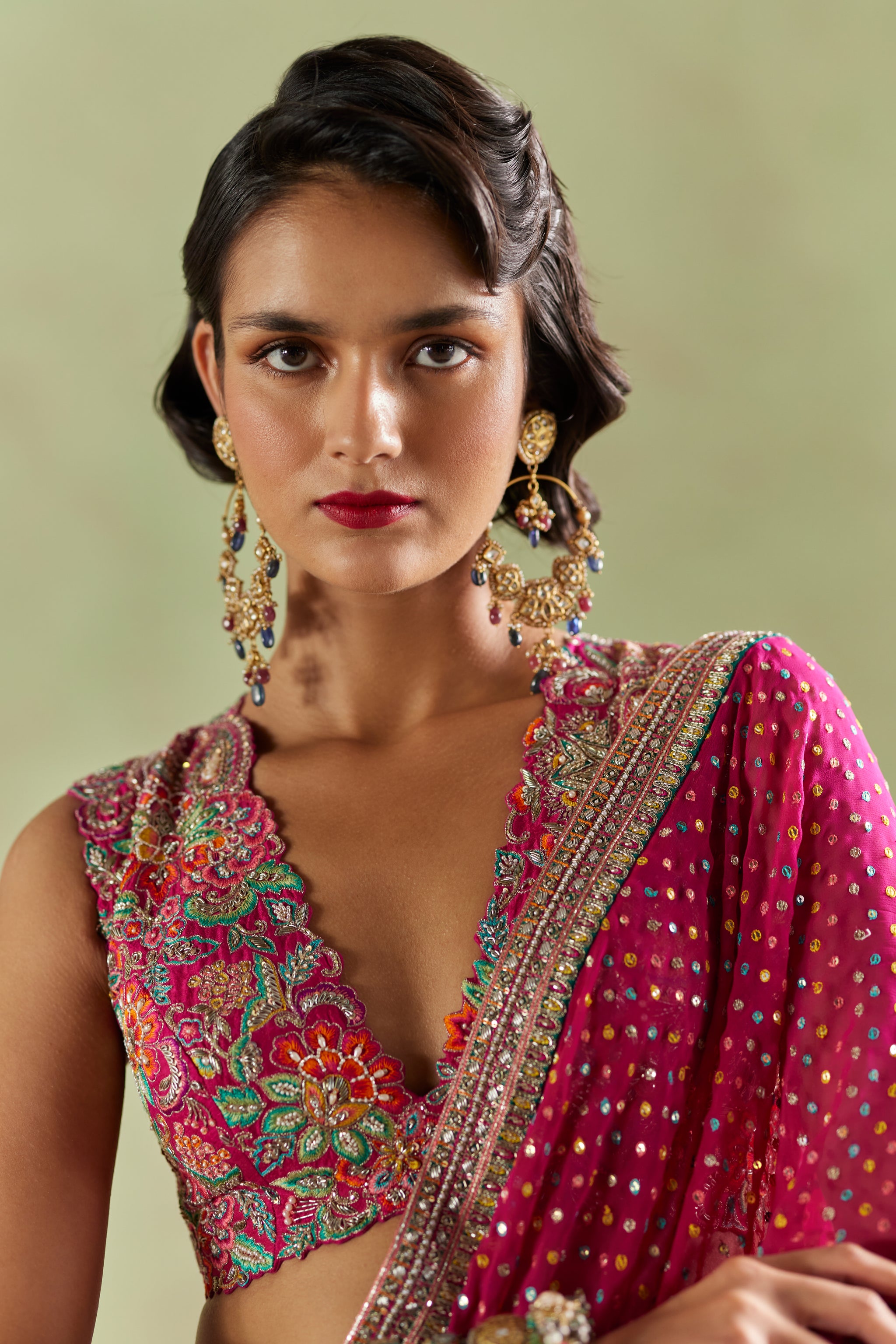 Mrunalini Rao - Mythili Saree - Elahe