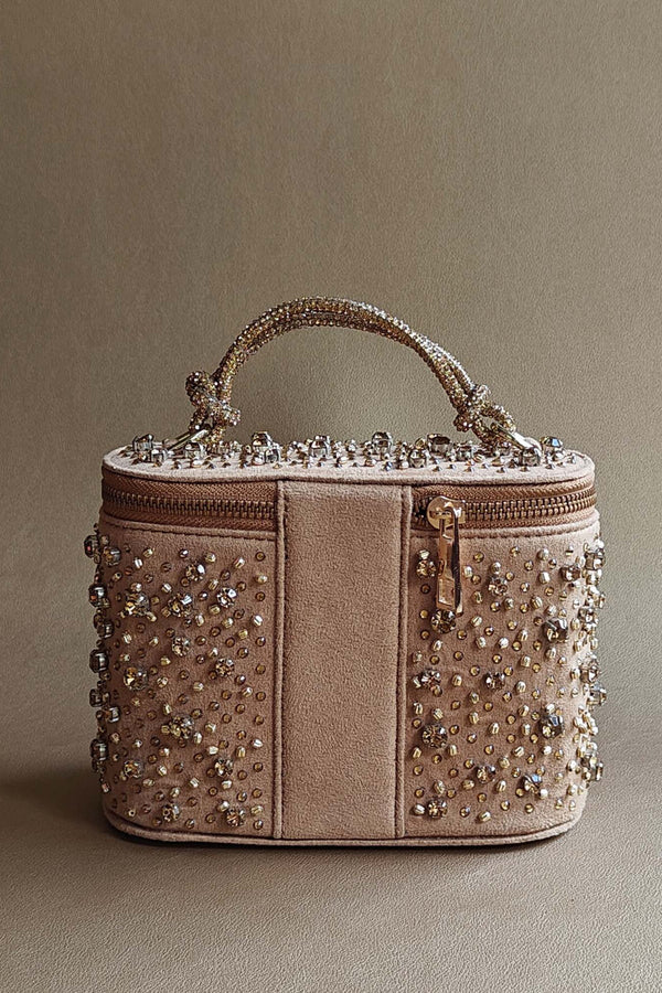 Plode - Gold Vanity Bag - Elahe