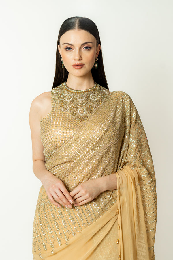Rabani and Rakha - Sairaa Saree Set - Elahe