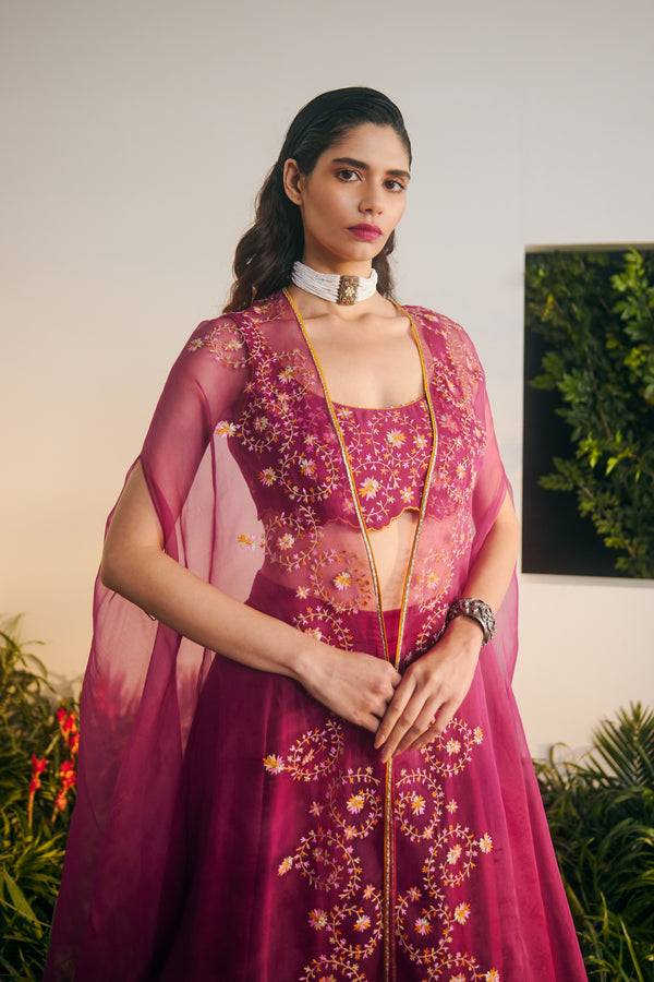 Shikha Mehta - Anvee Sharara Set - Elahe