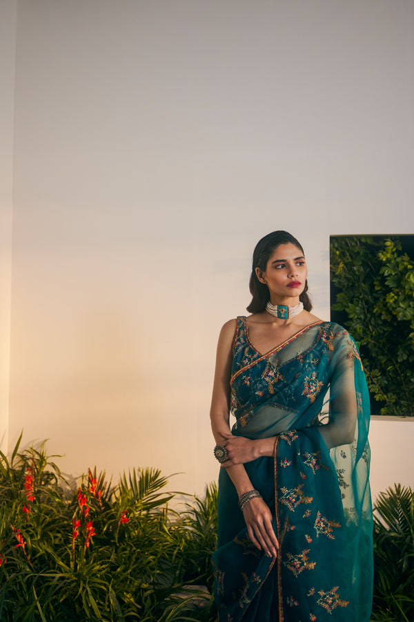 Shikha Mehta - Zina Saree Set - Elahe