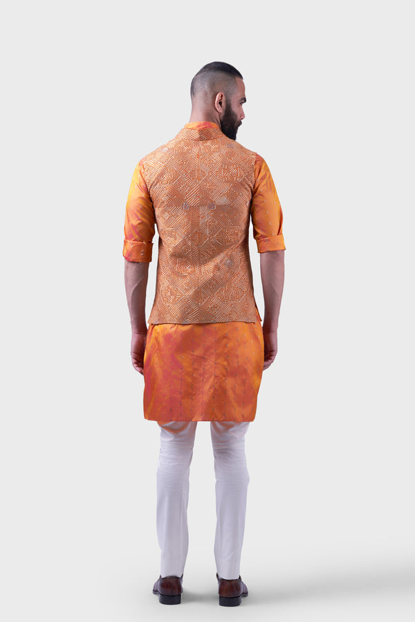 Raghavendra Rathore Jodhpur - The Amer Waistcoat - Elahe